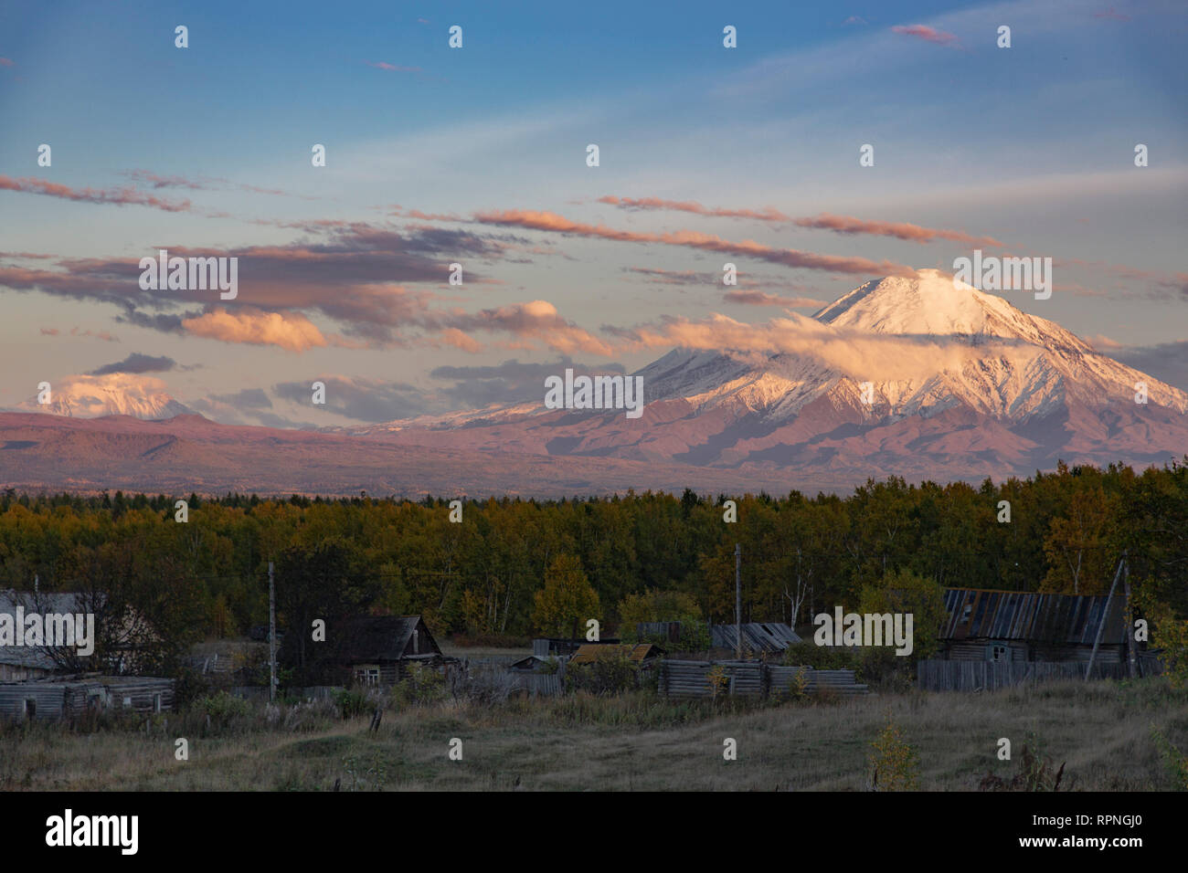 Kozyrevsk, Kamchatka, Russian Federation Stock Photo - Alamy