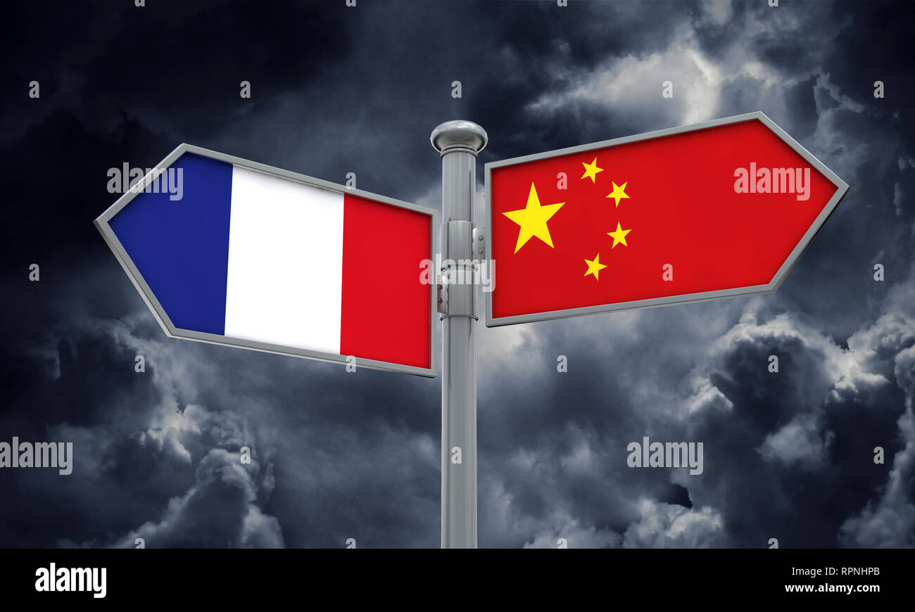 Different French Flags