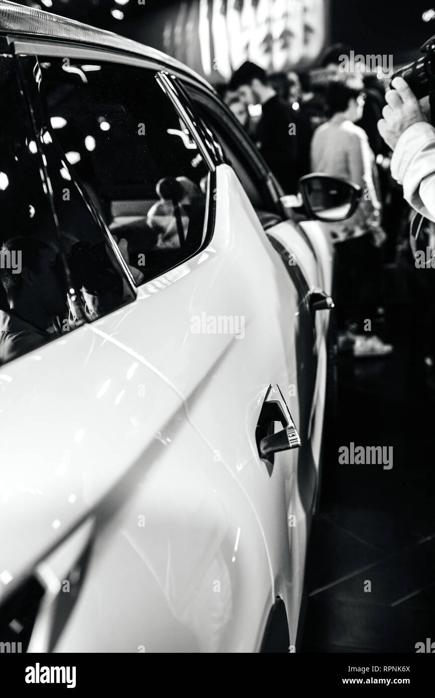 Tesla Side View High Resolution Stock Photography and Images - Alamy