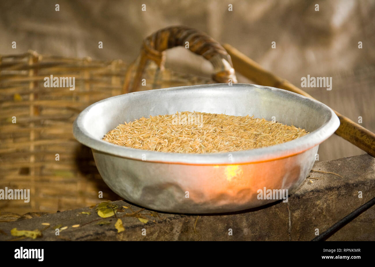 Bowl of Rice Stock Photo - Alamy