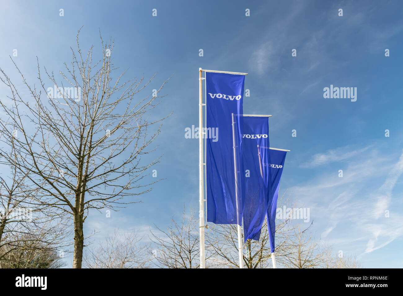 Volvo flag hi-res stock photography and images - Alamy
