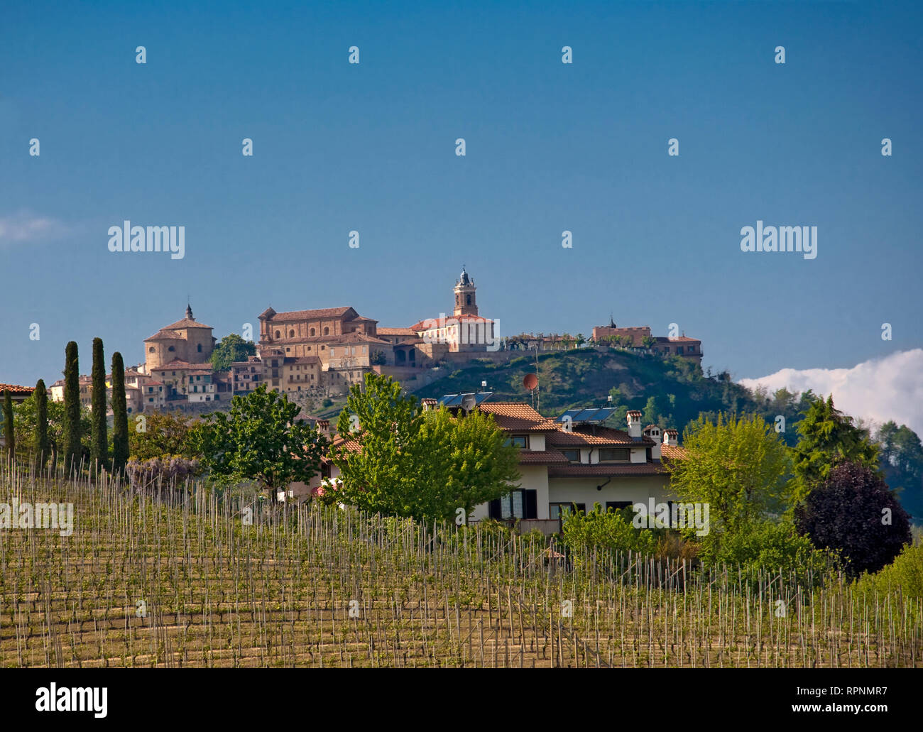 Italian Village and Countryside Stock Photo - Alamy