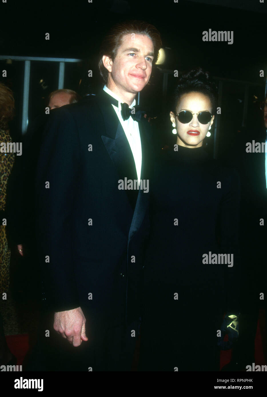 Matthew modine and wife caridad rivera hi-res stock photography and ...