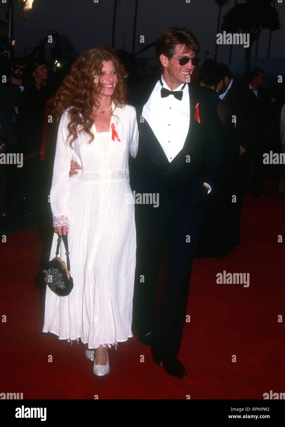 HOLLYWOOD, CA - JANUARY 16: Actor Eric Roberts and wife Eliza Roberts ...