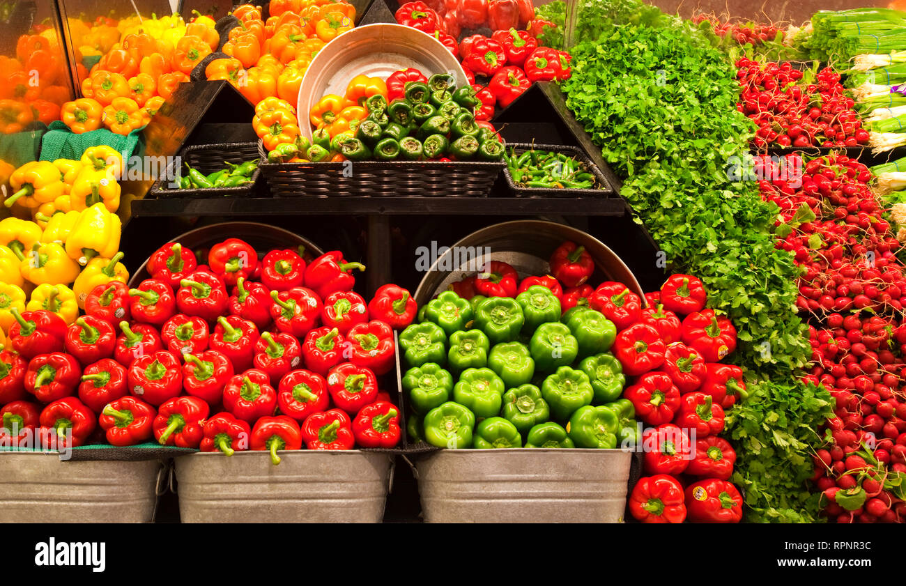 Grocery Store Produce Aisle Stock Photo - Alamy Grocery Store Produce Aisle Stock Photo - Alamy