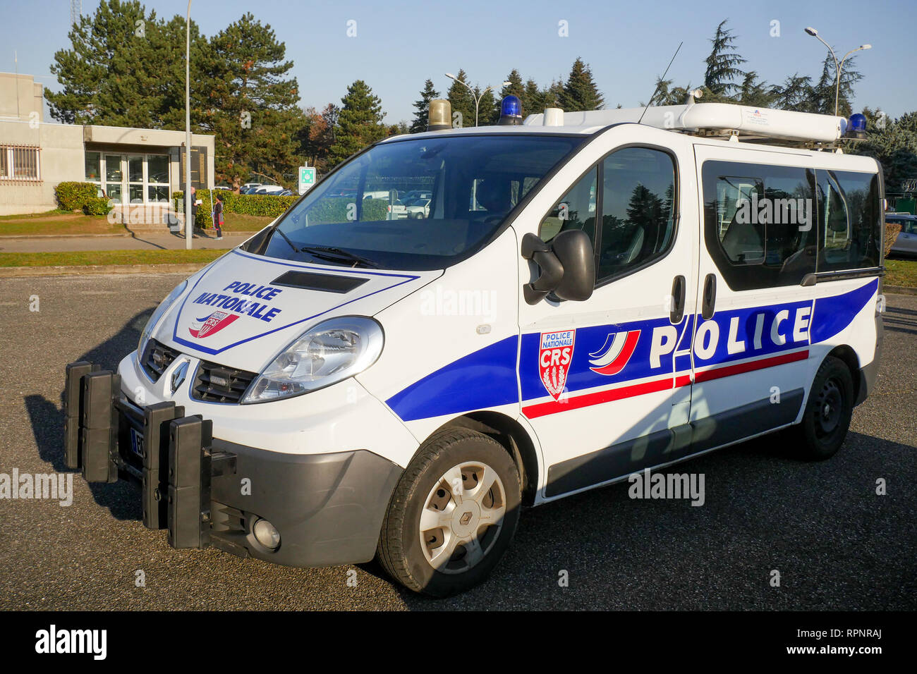 Renault police van hi-res stock photography and images - Alamy