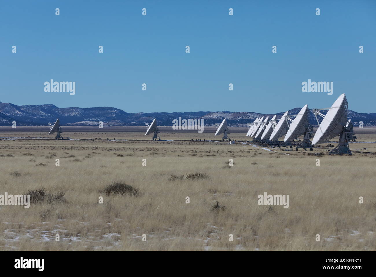 Radiotelescopes at the Very Large Array, the National Radio Observatory ...