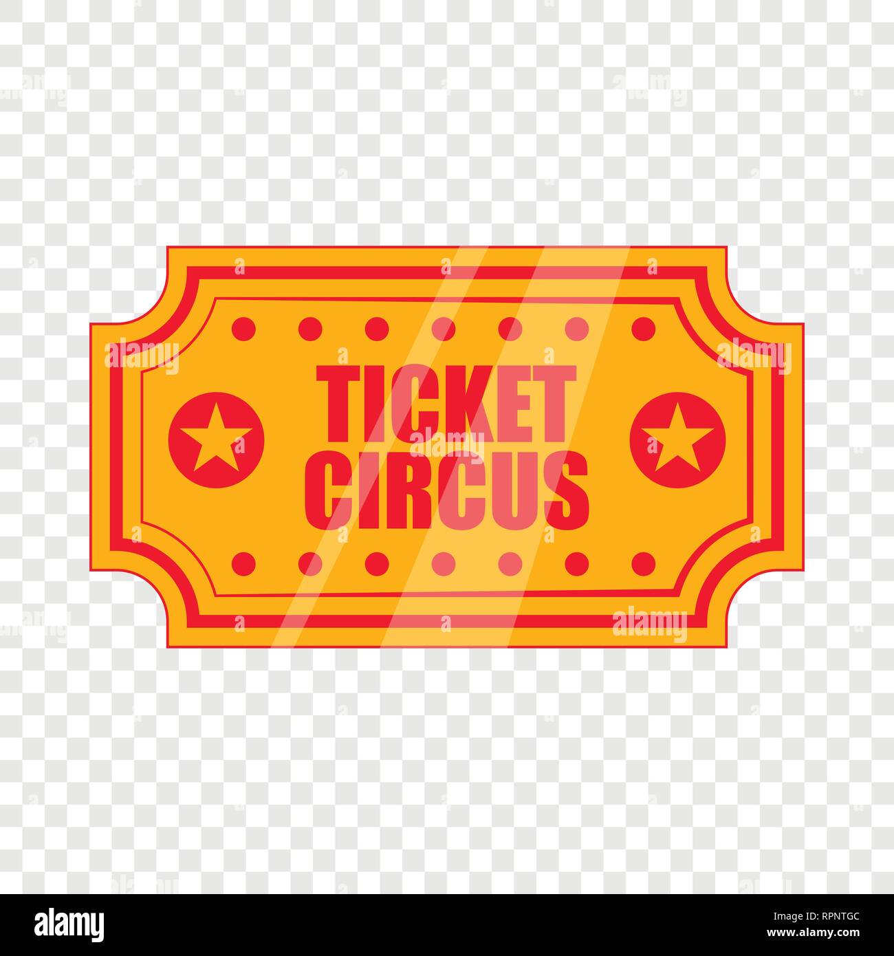 Circus show paper tickets cartoon hi-res stock photography and images ...