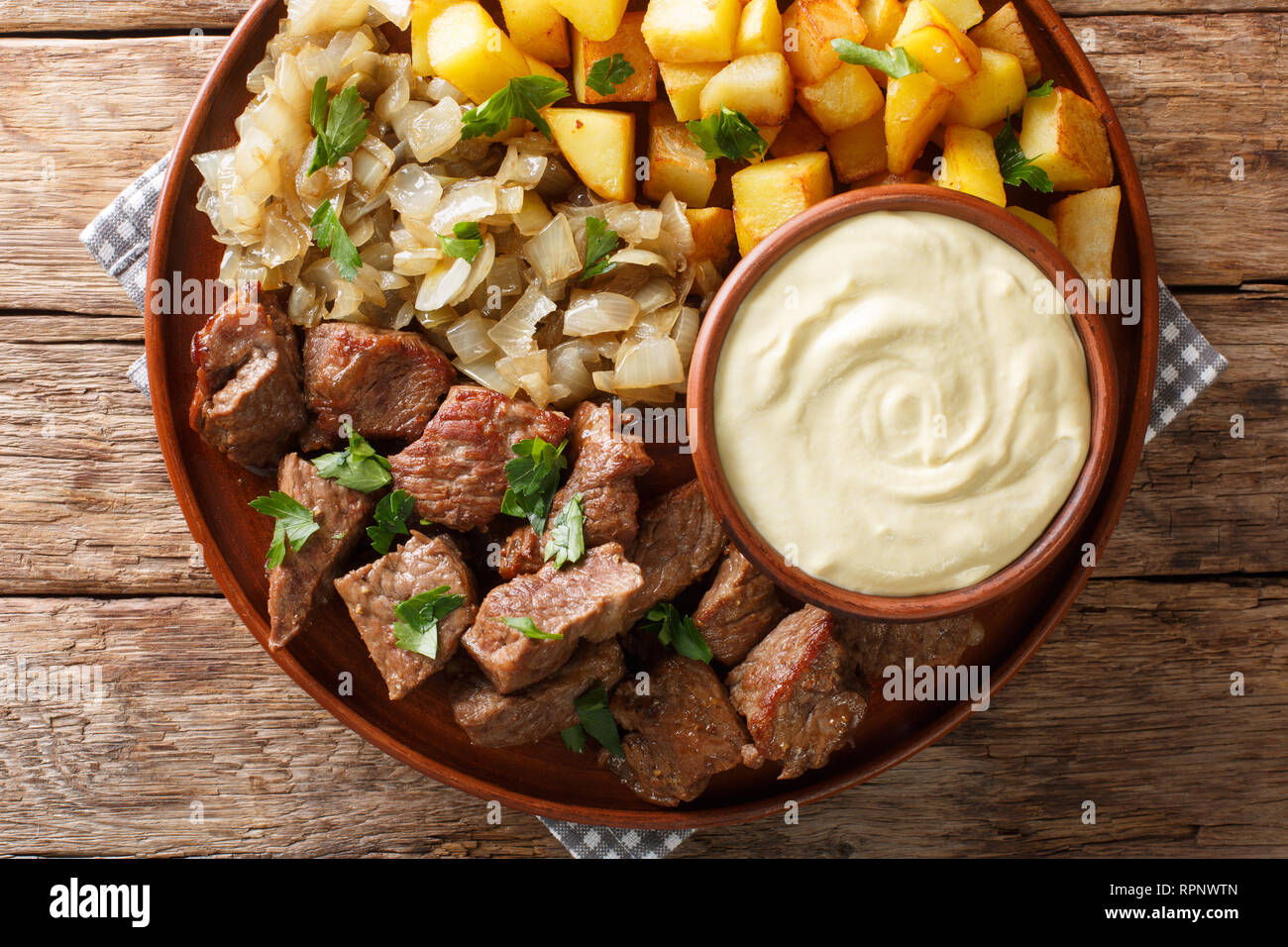 Swedish recipe pyttipanna for beef rydberg with stewed onions and fried ...