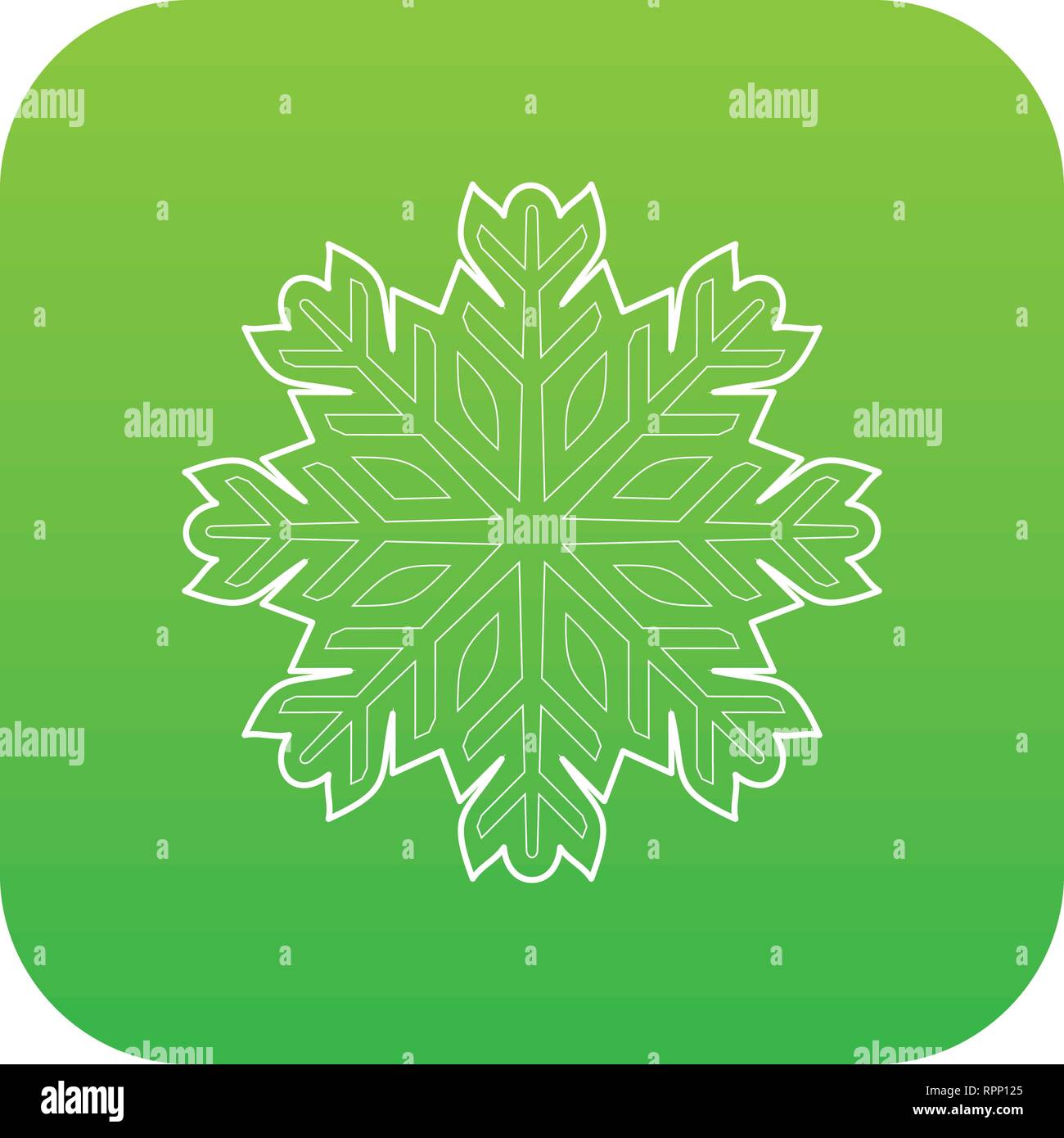 Cold icon green vector Stock Vector Image & Art - Alamy
