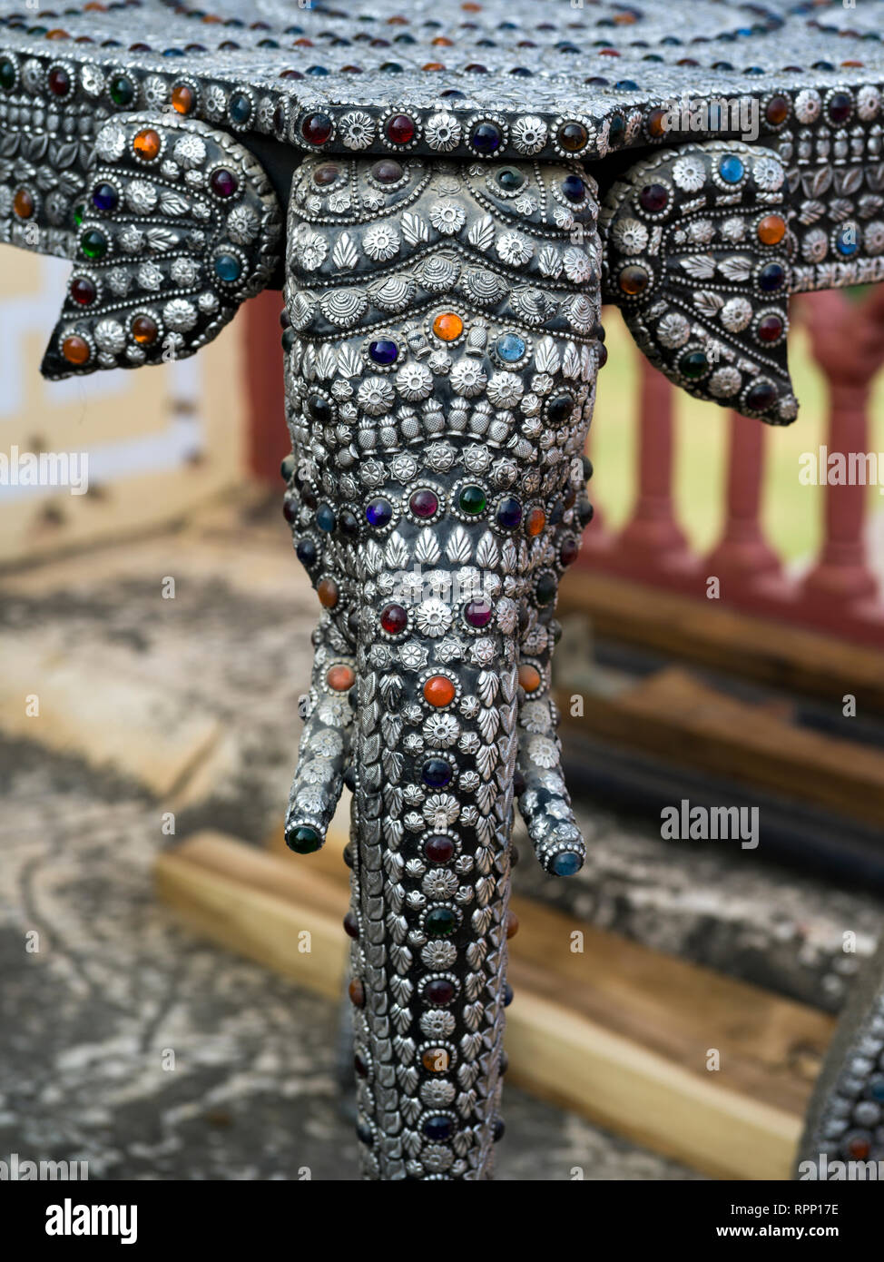Details of elephant shaped craft product, City Palace, Jaipur ...
