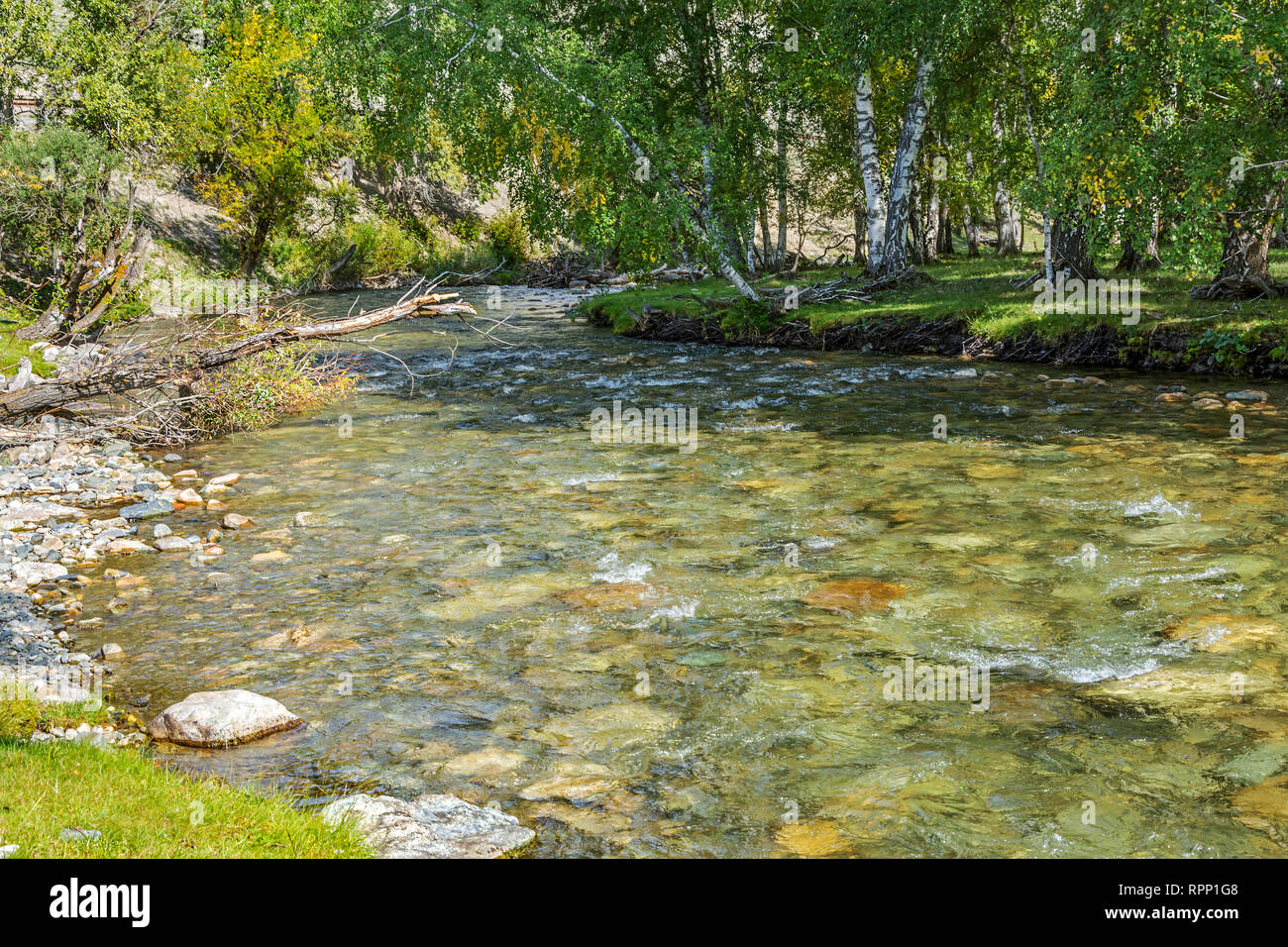 Scenic view pebble stone hi-res stock photography and images - Alamy