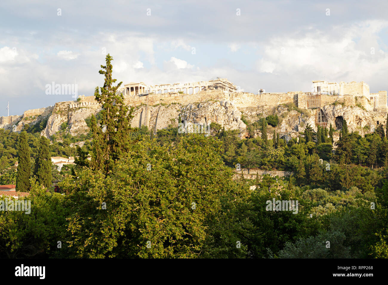 The ancient citadel of the Acropolis of Athens, Greece Stock Photo - Alamy