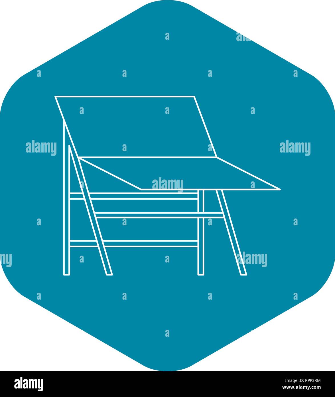 Photo studio screen icon, outline style Stock Vector Image & Art - Alamy