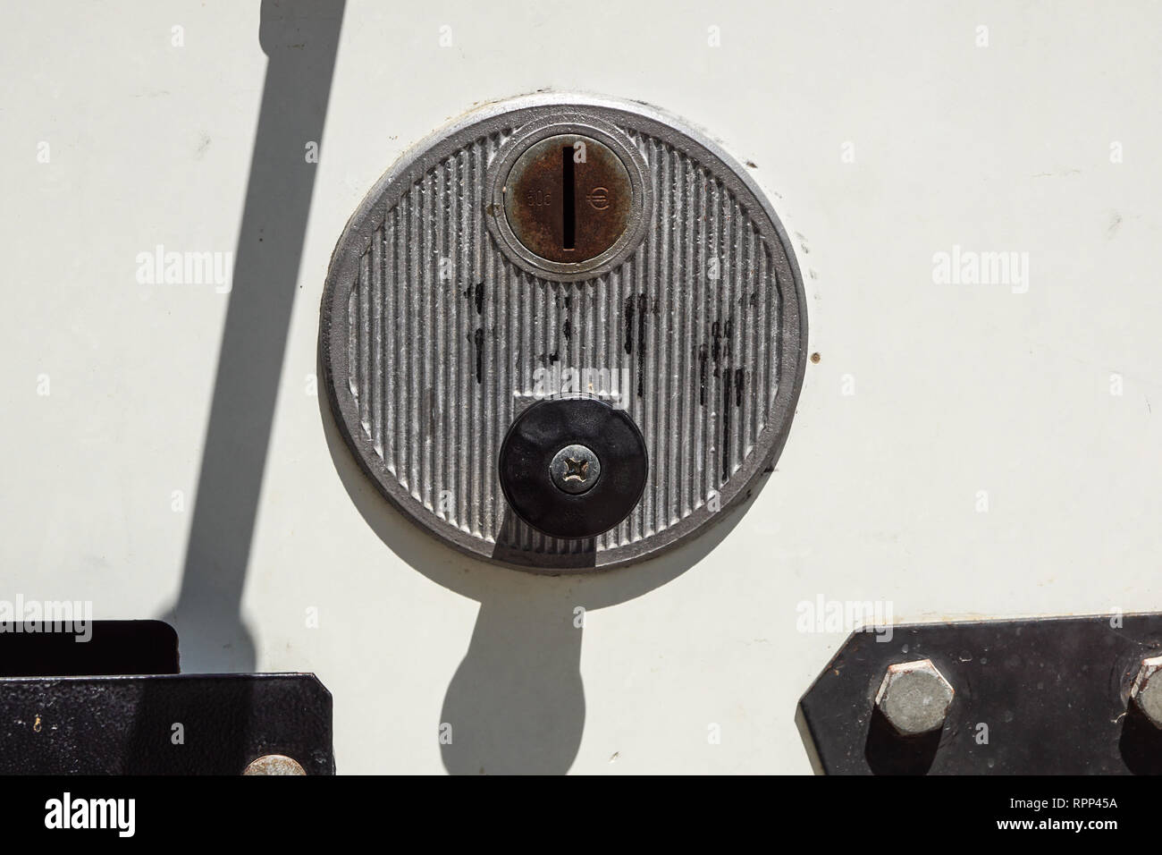 Coin operated mechanism hi-res stock photography and images - Alamy