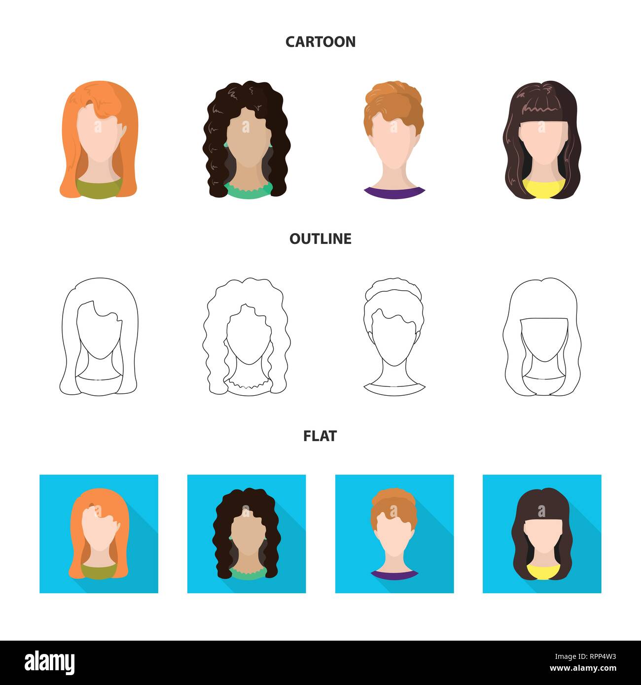 Isolated object of professional and photo symbol. Collection of ...