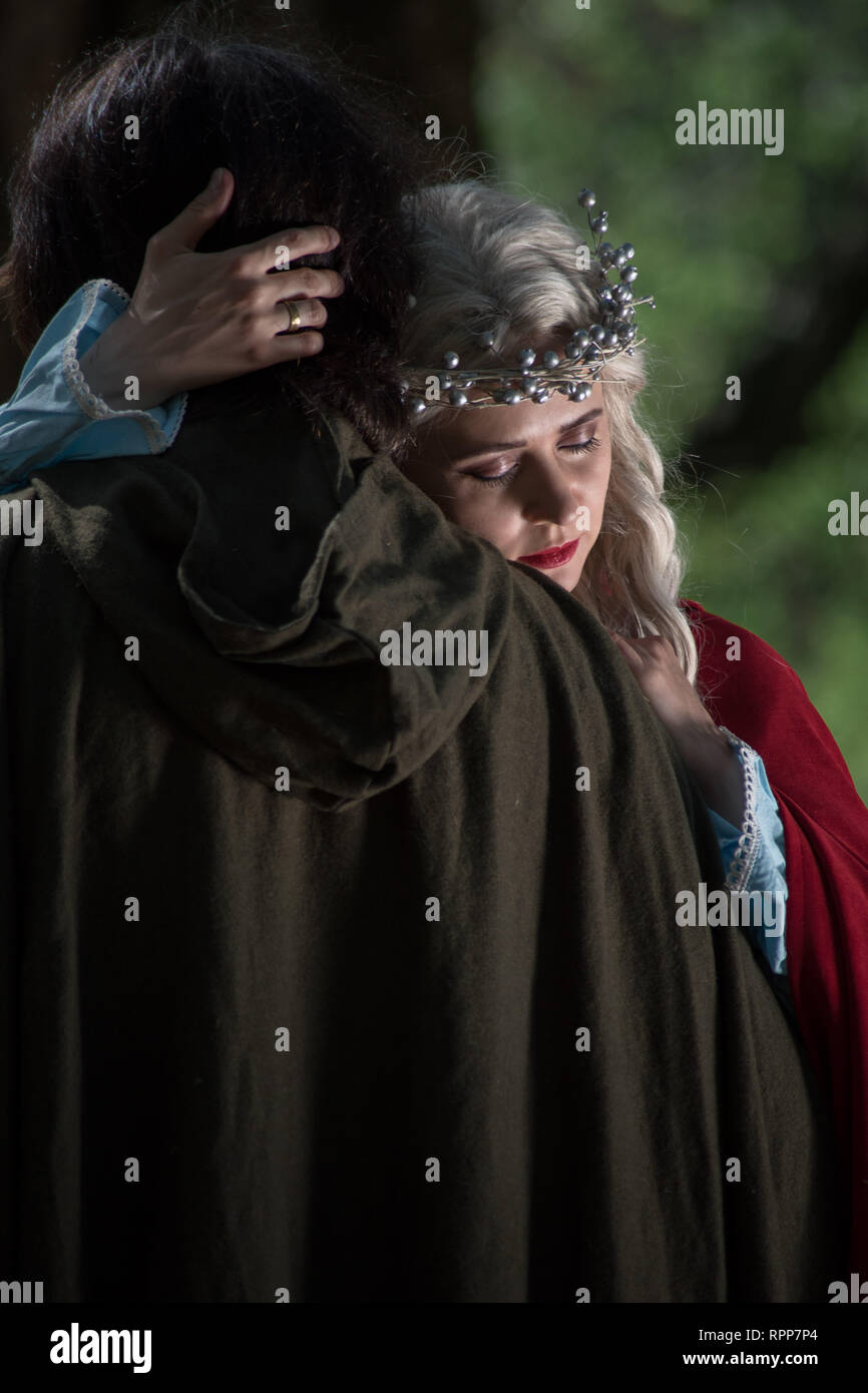 Man Woman Parting High Resolution Stock Photography and Images - Alamy