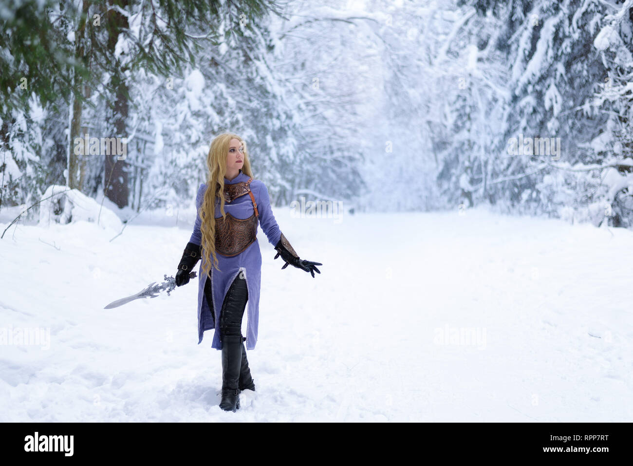 Warrior Girl Snow
