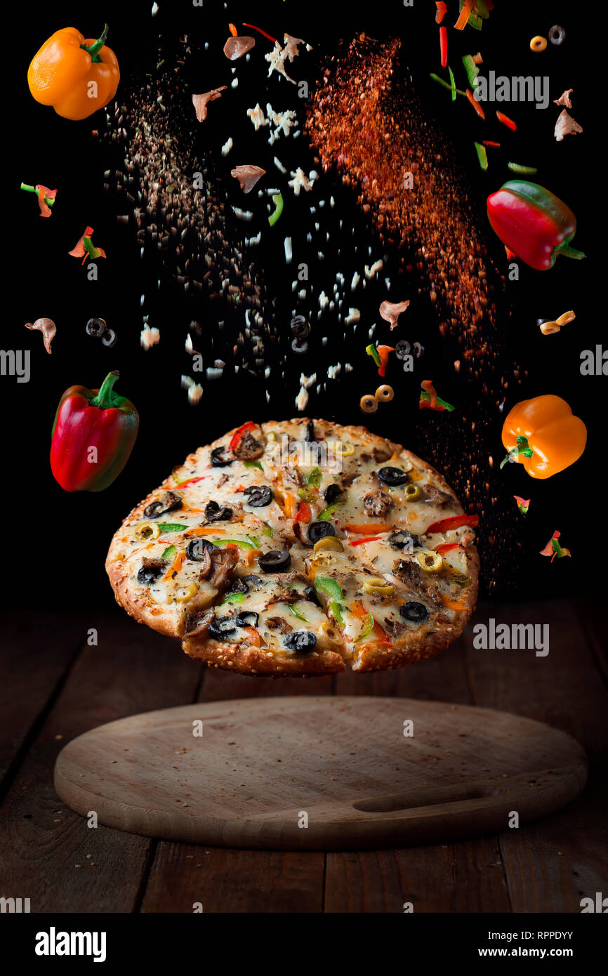 Pizza morning hi-res stock photography and images - Alamy