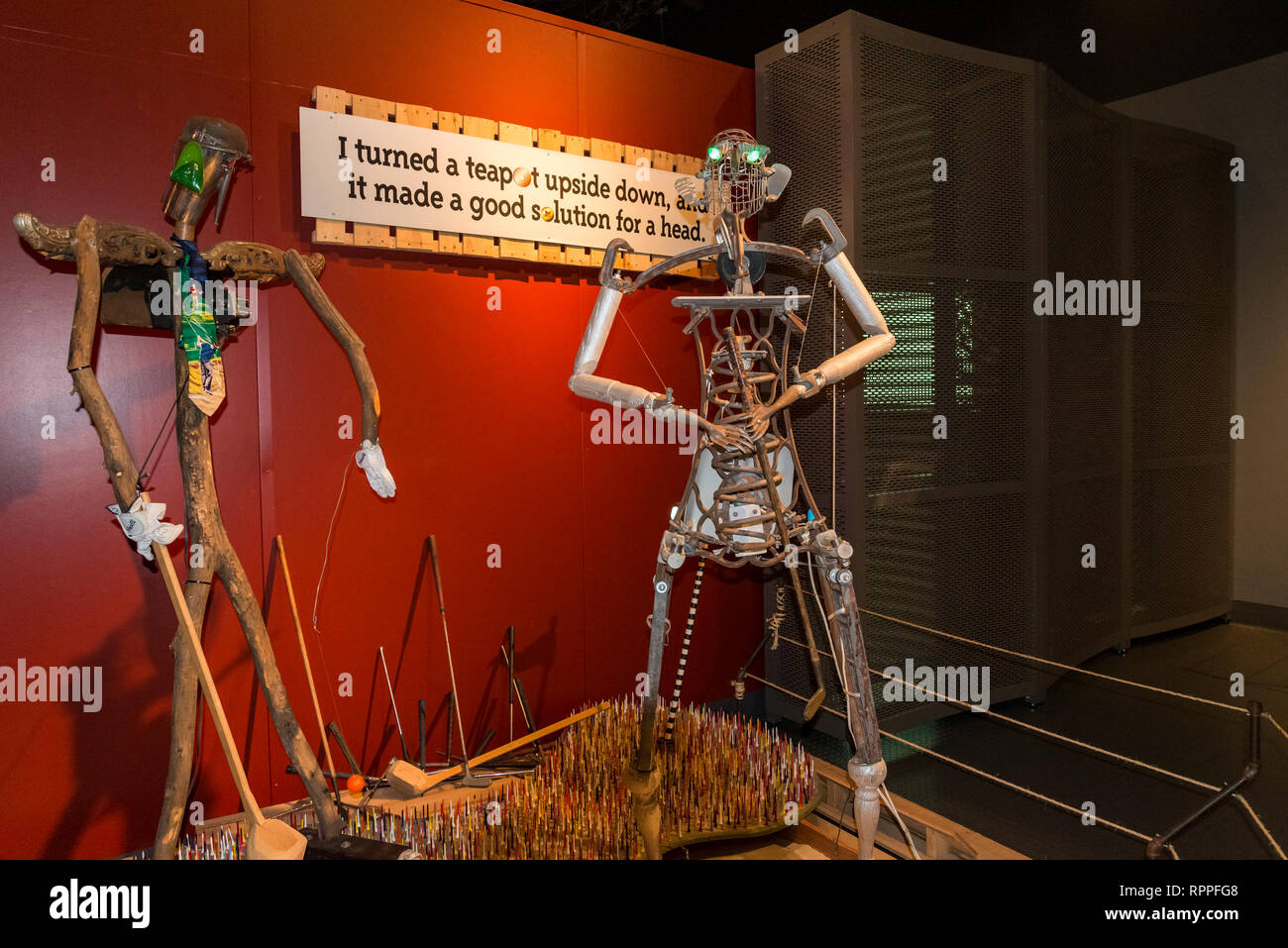 Steve gerberich installation at telus hi-res stock photography and ...