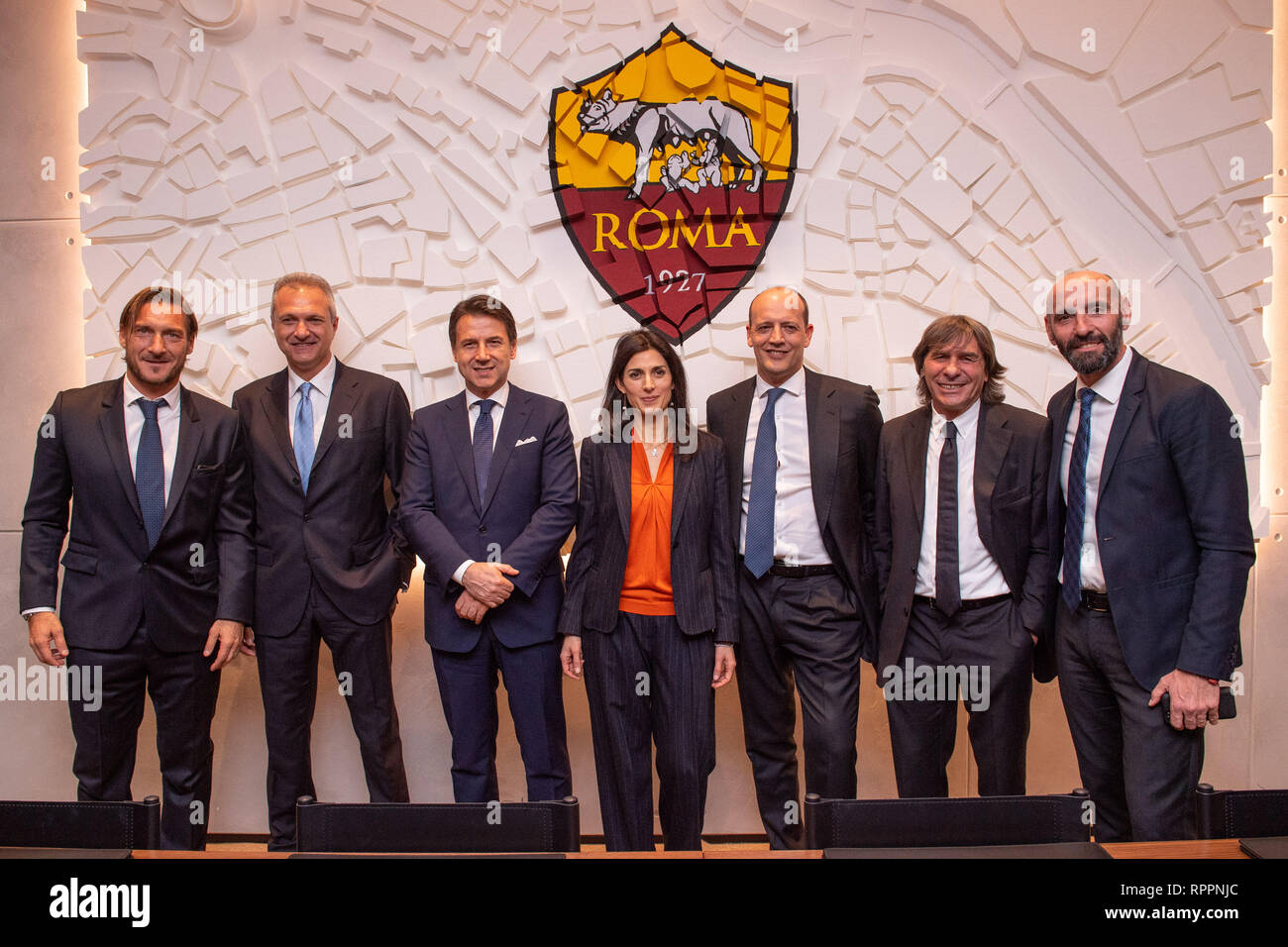 Foto Fabio Rossi/AS Roma/ LaPresse 22/2/2019 Roma (Italia) Sport Calcio ...