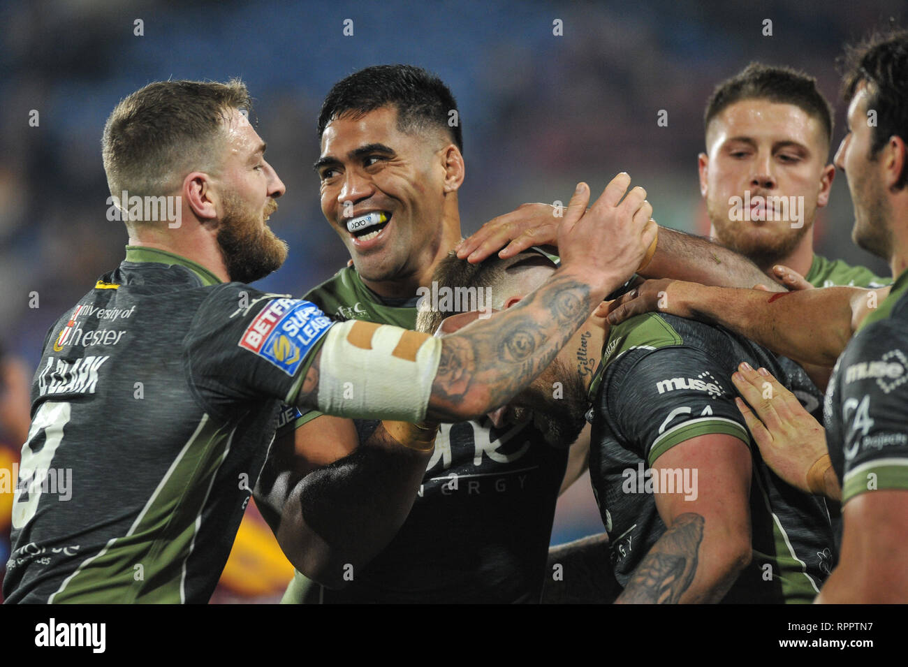 Huddersfield, Yorkshire, UK. 22nd Feb 2019. John Smiths Stadium ...