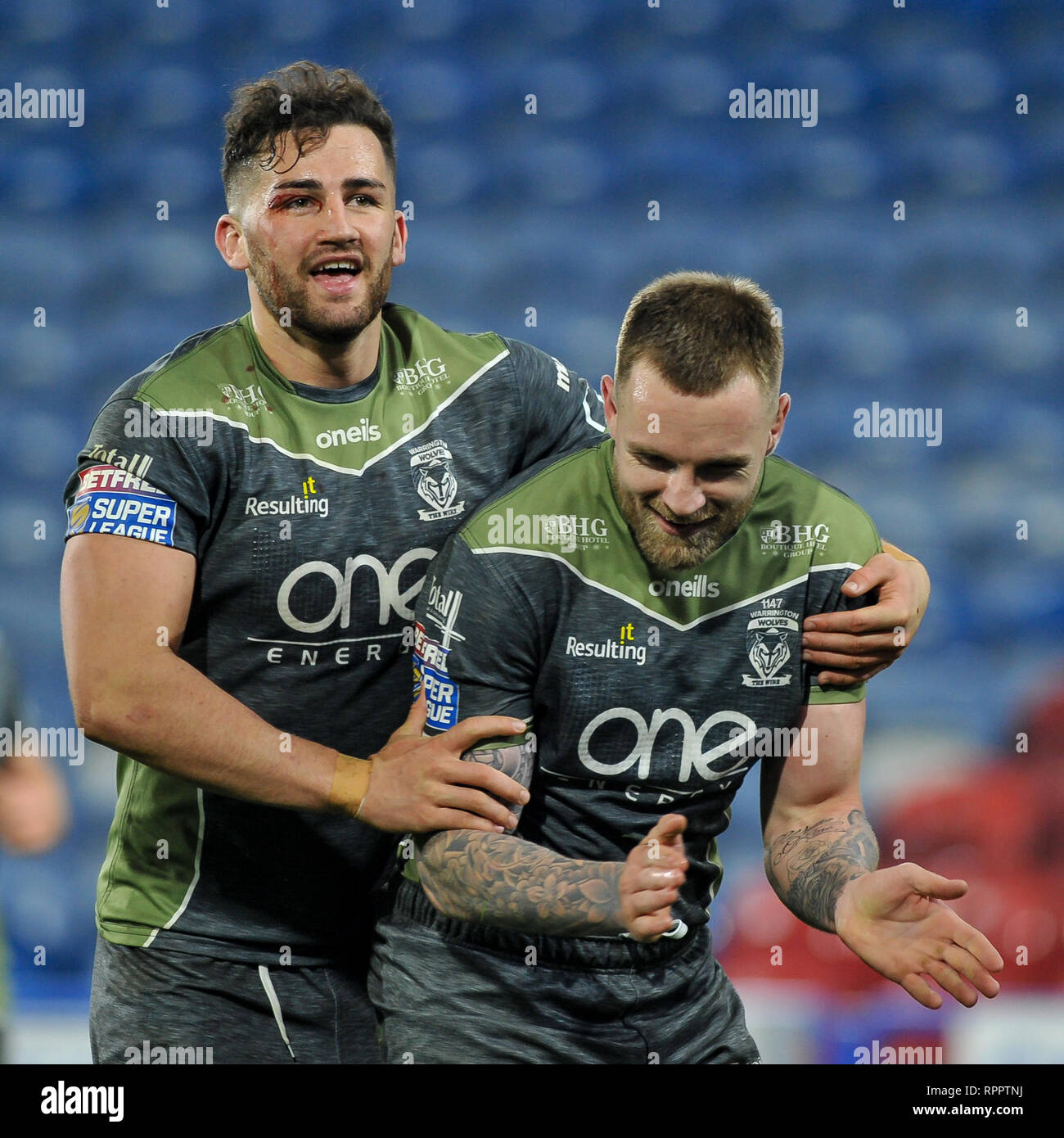 Huddersfield, Yorkshire, UK. 22nd Feb 2019. John Smiths Stadium ...