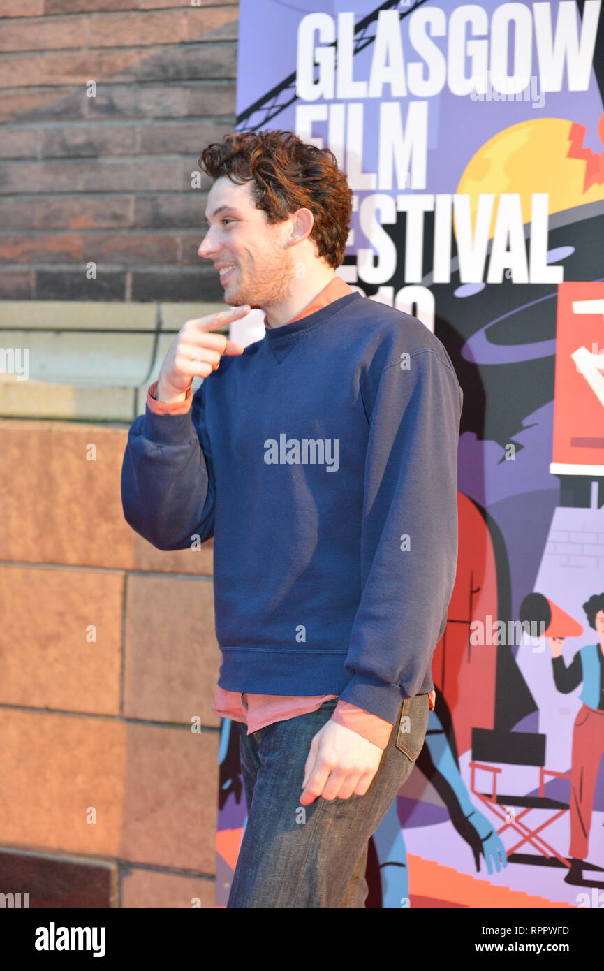 Glasgow, UK. 22 February 2019. The Scottish Premier of, Only You is ...