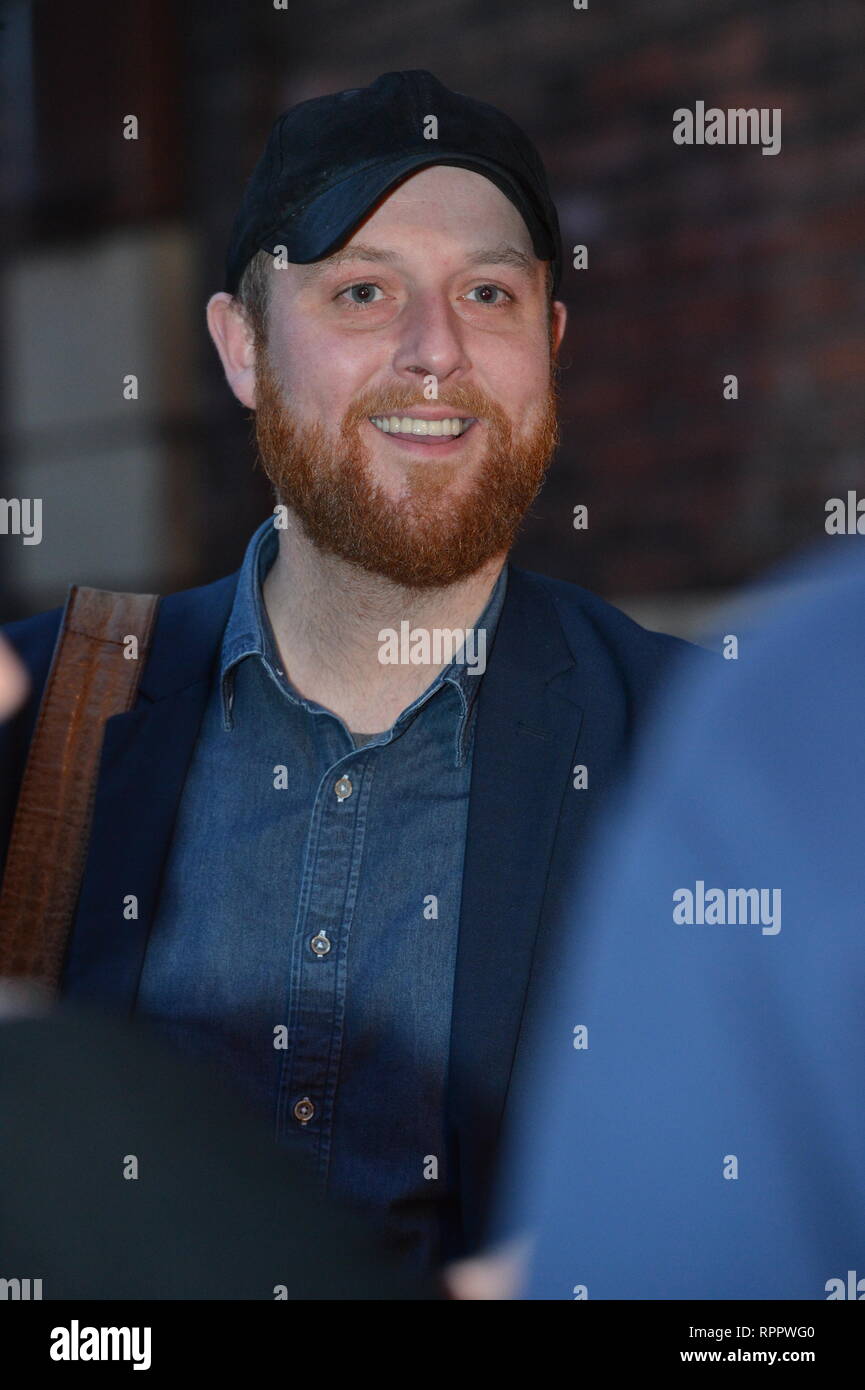 Glasgow, UK. 22 February 2019. The Scottish Premier of, Only You is ...