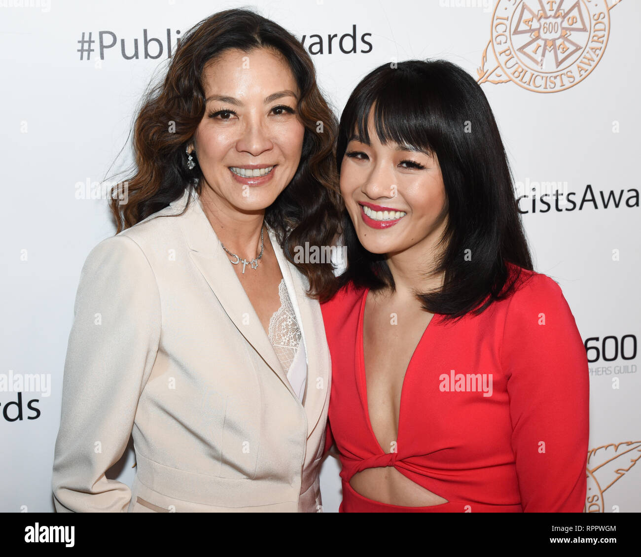 MICHELLE YEOH and CONSTANCE WU attends the 56th Annual ICG Publicist ...