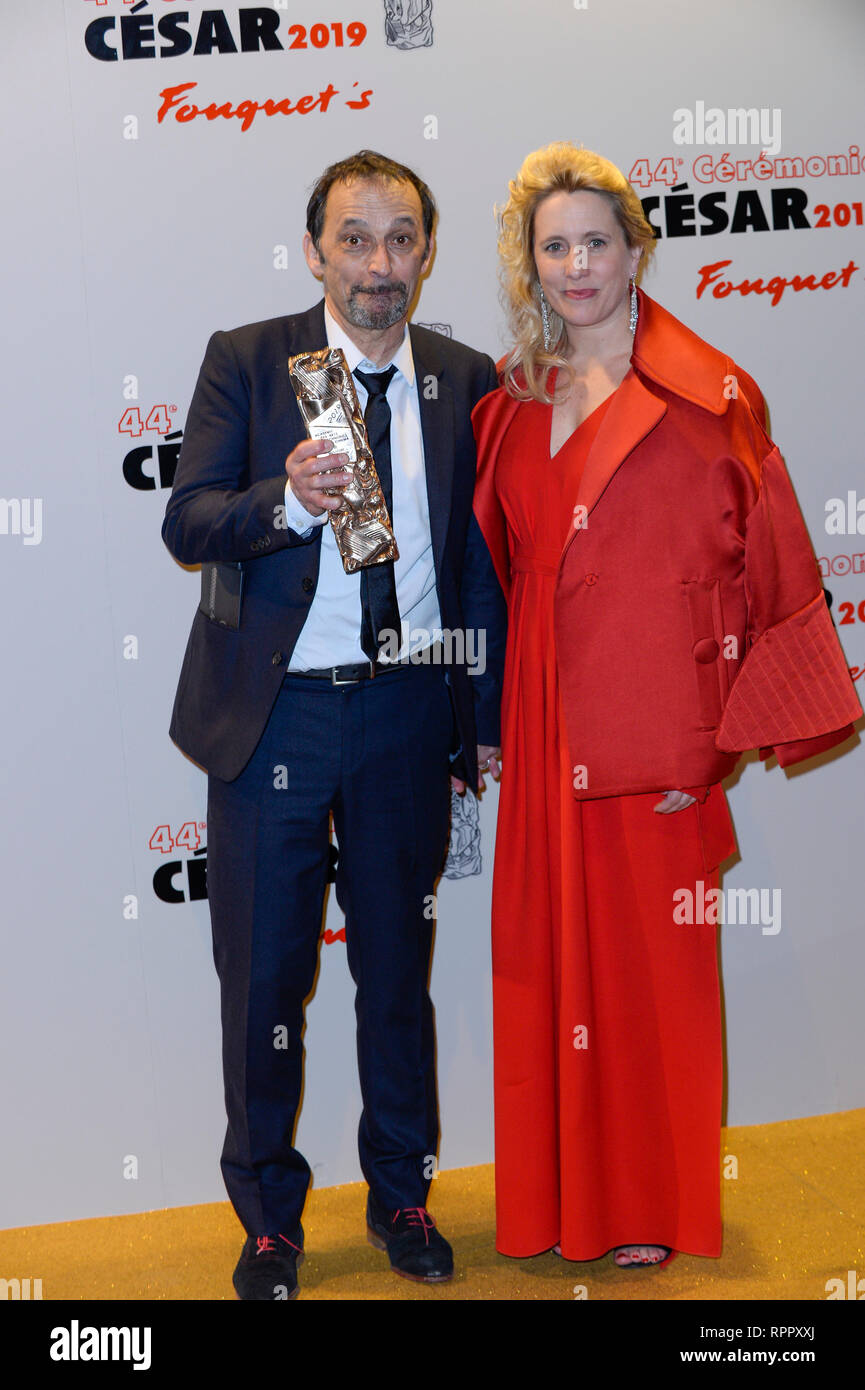 Director Andrea Bescond and Eric Metayer, winners of the award for Best ...