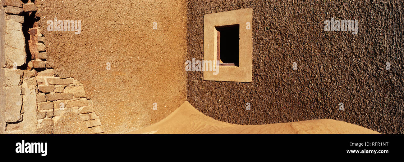 Desert Sand in Abandoned Building Stock Photo - Alamy
