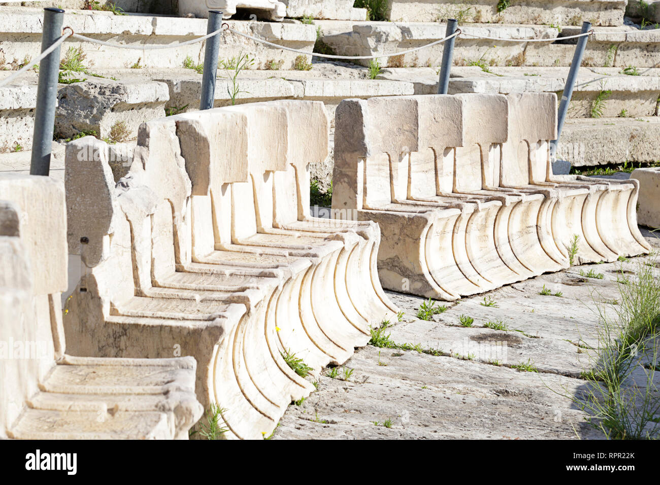 Ancient Greek Chairs High Resolution Stock Photography and Images - Alamy
