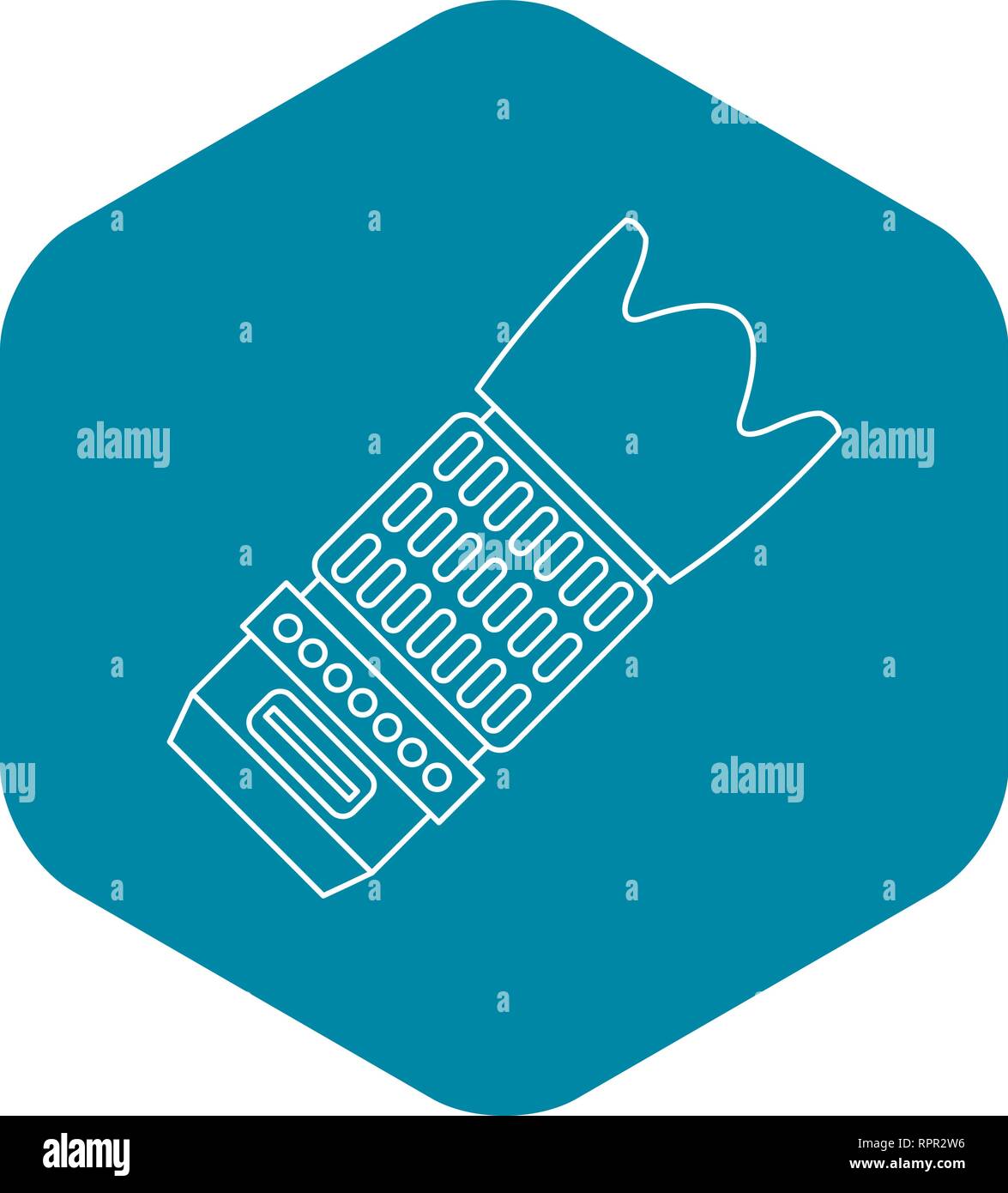 Interchangeable lens icon, outline style Stock Vector Image & Art - Alamy