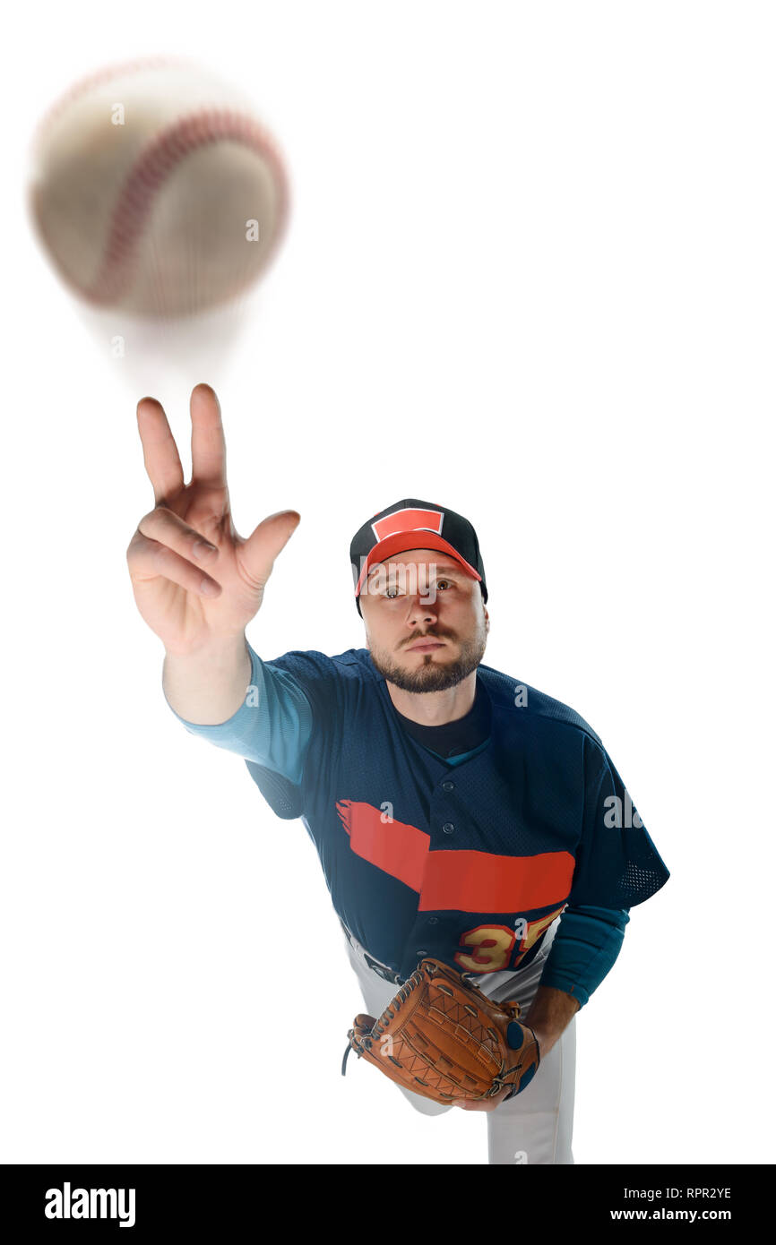 Baseball player silhouette Cut Out Stock Images & Pictures - Alamy