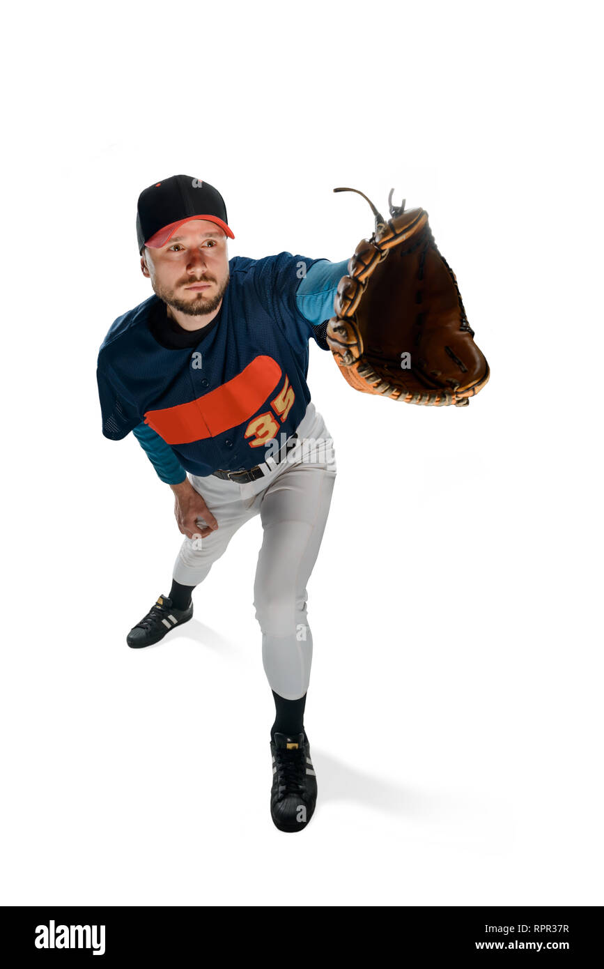Trying to catch a ball Stock Photo - Alamy