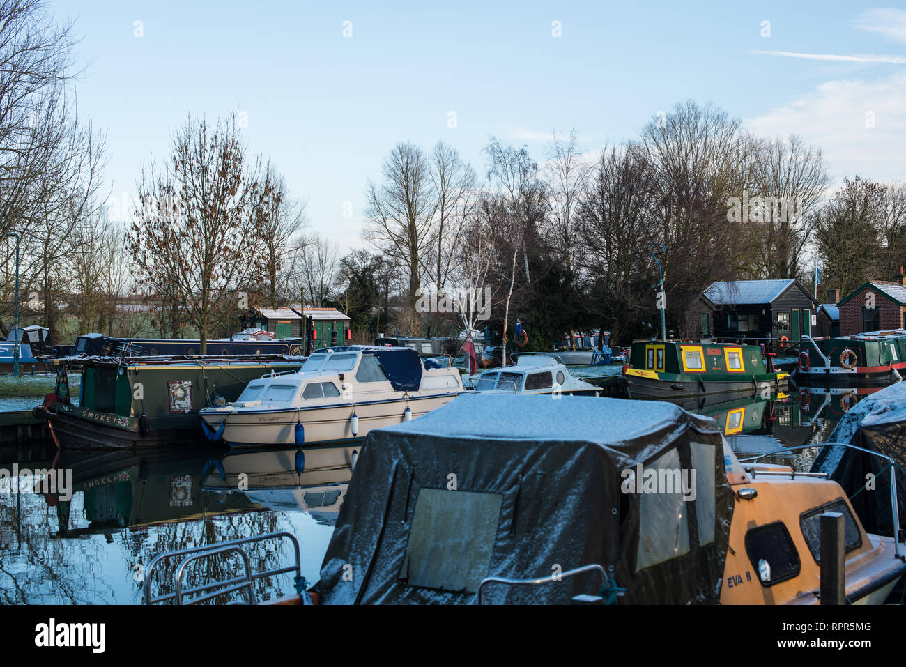 Paper mill lock on the river chelmer at little baddow hi-res stock ...