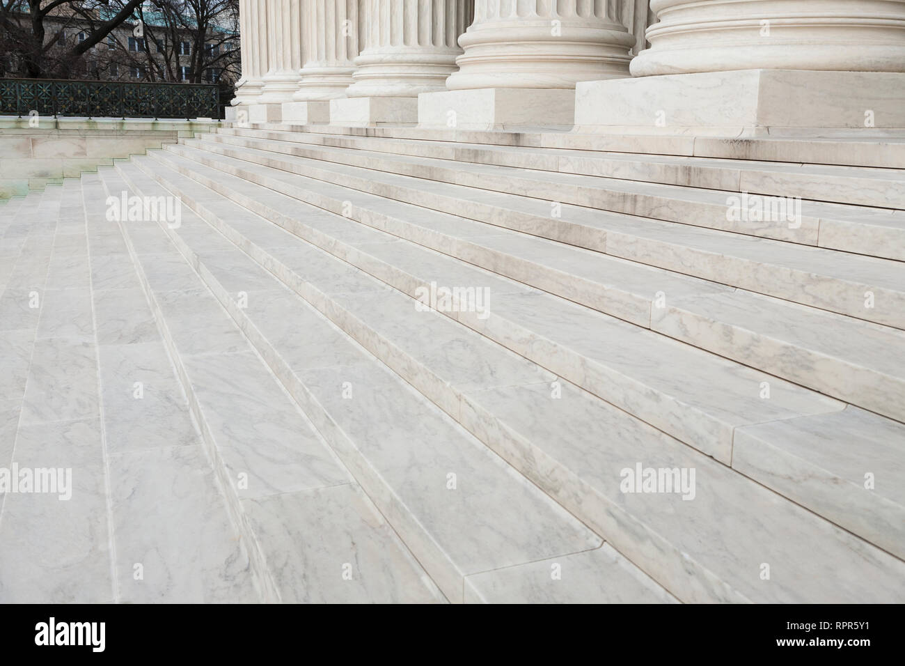 Steps Leading to the Supreme Court Stock Photo - Alamy