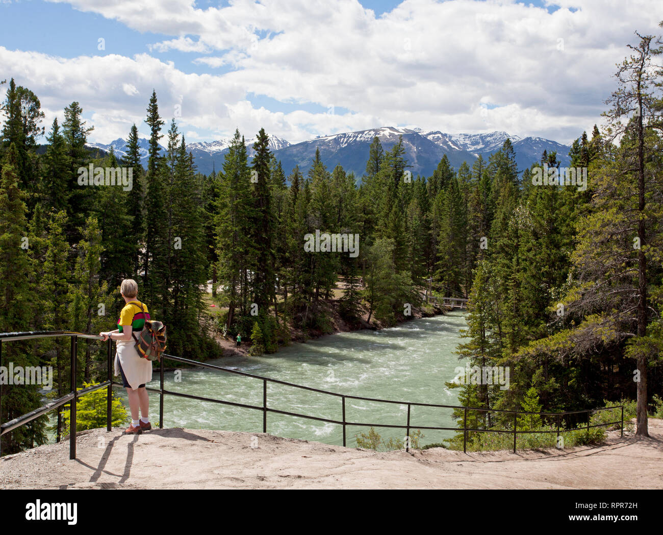 Maligne Gorge, Jasper National Park, Alberta , Canada Stock Photo - Alamy