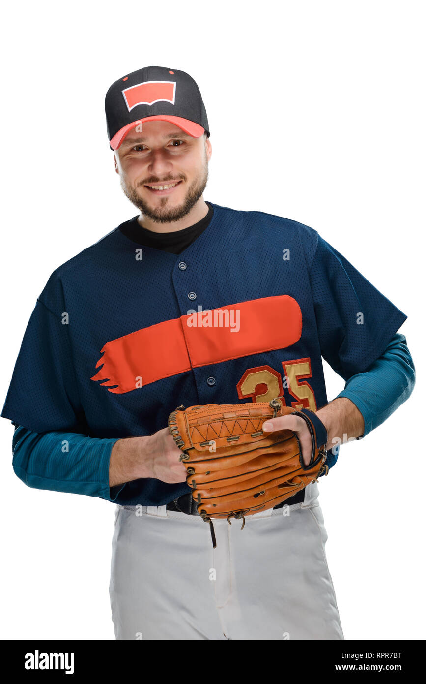 Handsome Baseball Player High Resolution Stock Photography and Images ...
