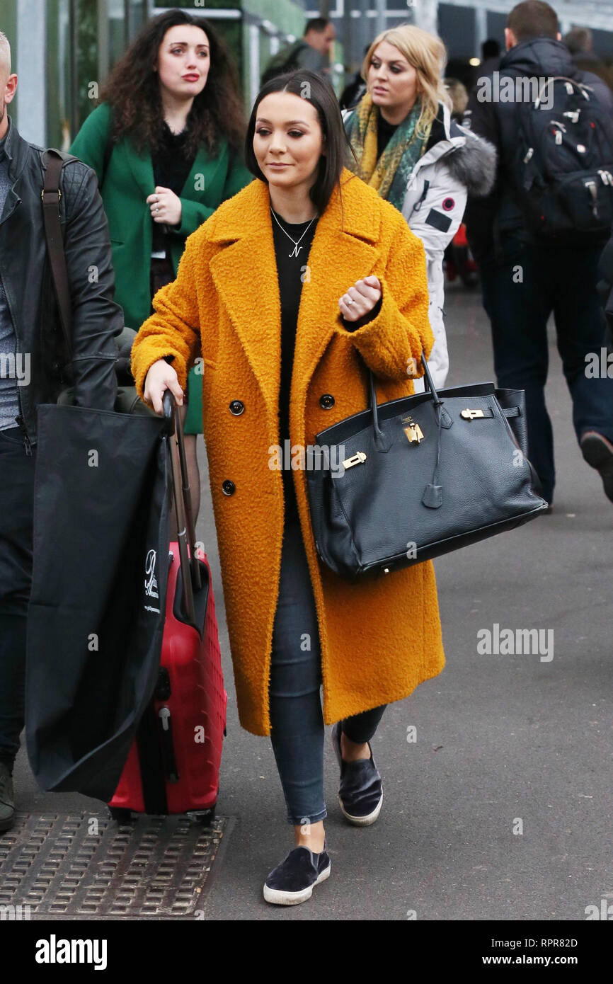 Celebrities arrive at Euston Station in London for the NTA Awards ...