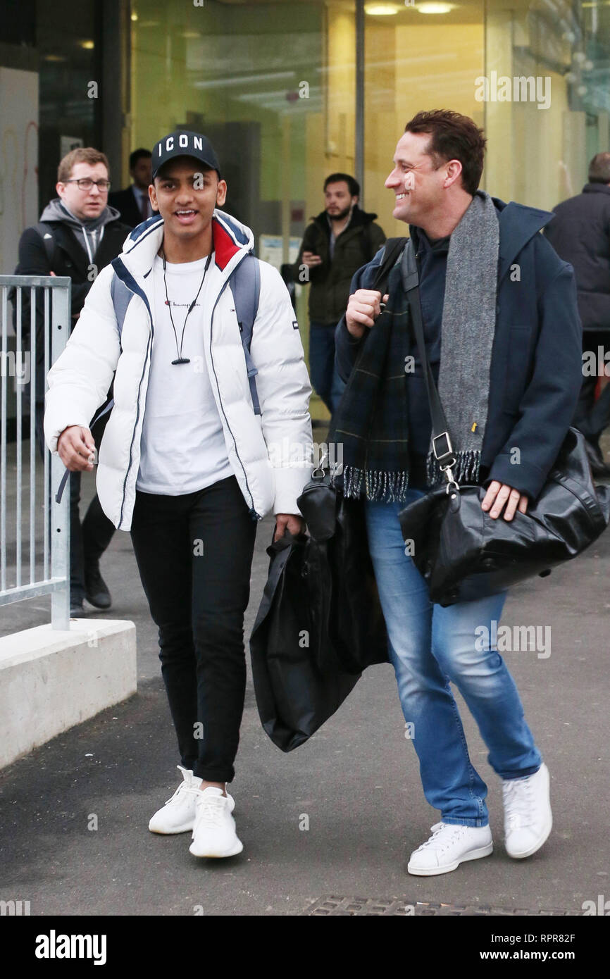 Celebrities arrive at Euston Station in London for the NTA Awards ...