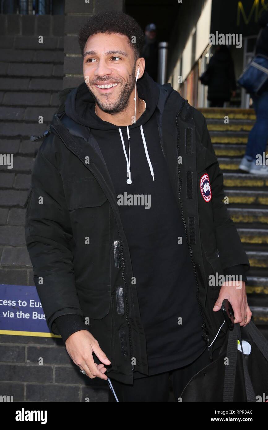 Celebrities arrive at Euston Station in London for the NTA Awards ...