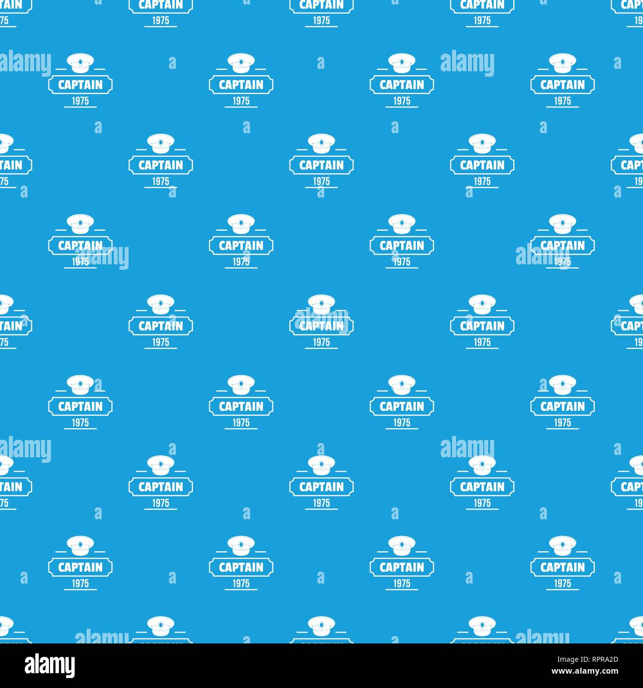 Captain pattern vector seamless blue Stock Vector Image & Art - Alamy