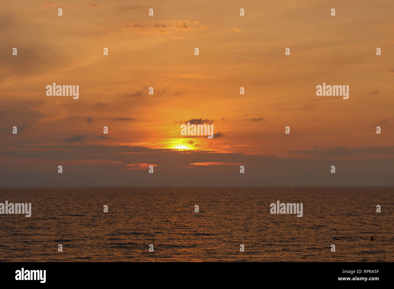 Luba Beach Sunset, Philippines Stock Photo - Alamy