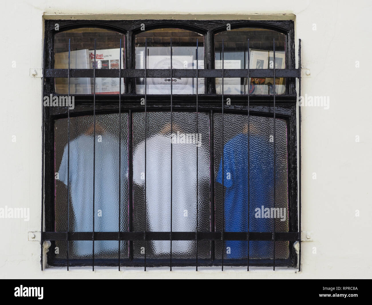 Shirts in a Window Stock Photo - Alamy
