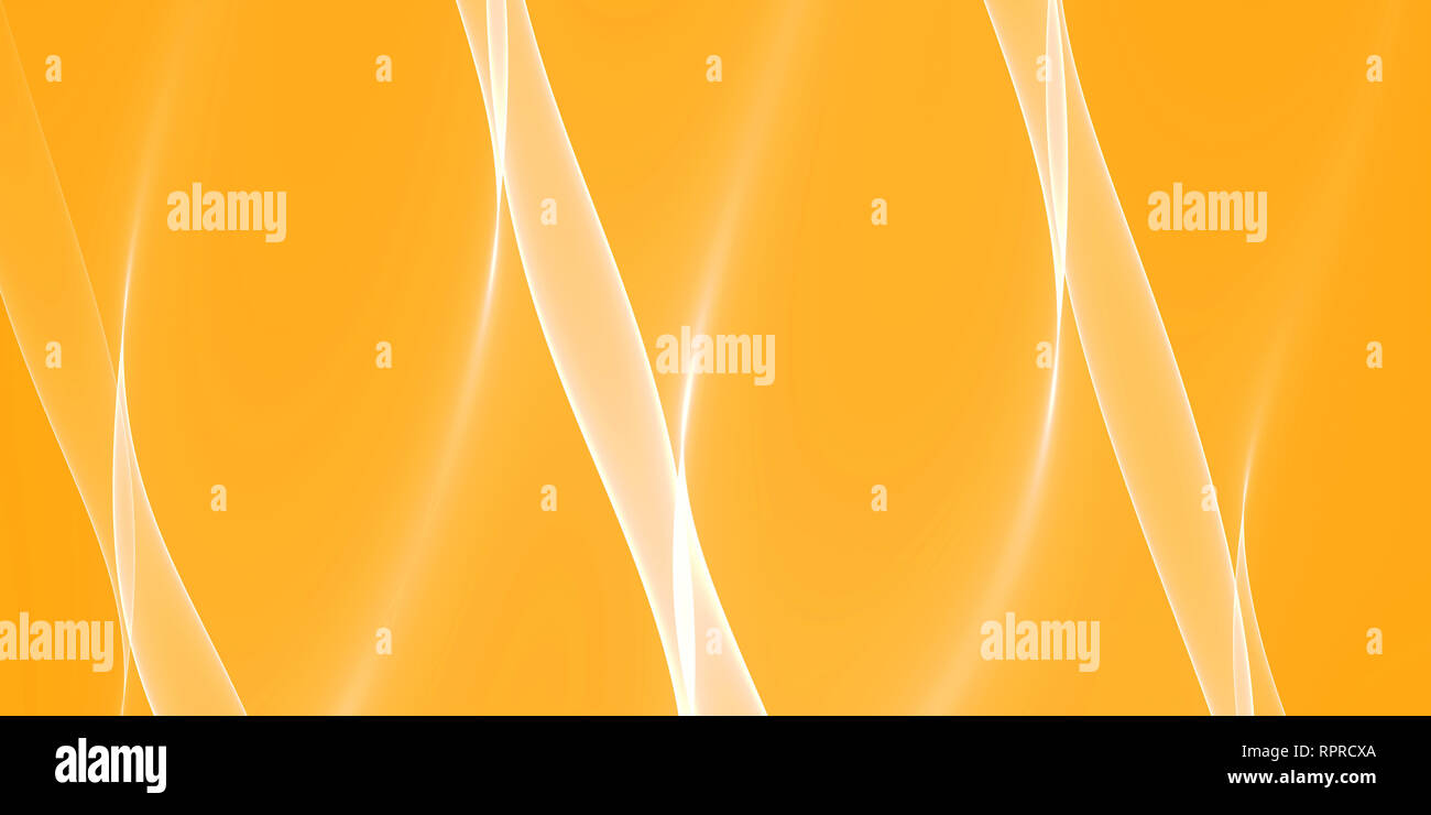 Abstract glowing light streaks on yellow background Stock Photo - Alamy