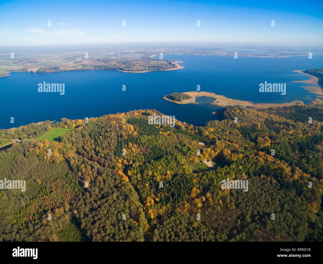 Aerial view of reinforced concrete bunkers belonged to Headquarters of ...