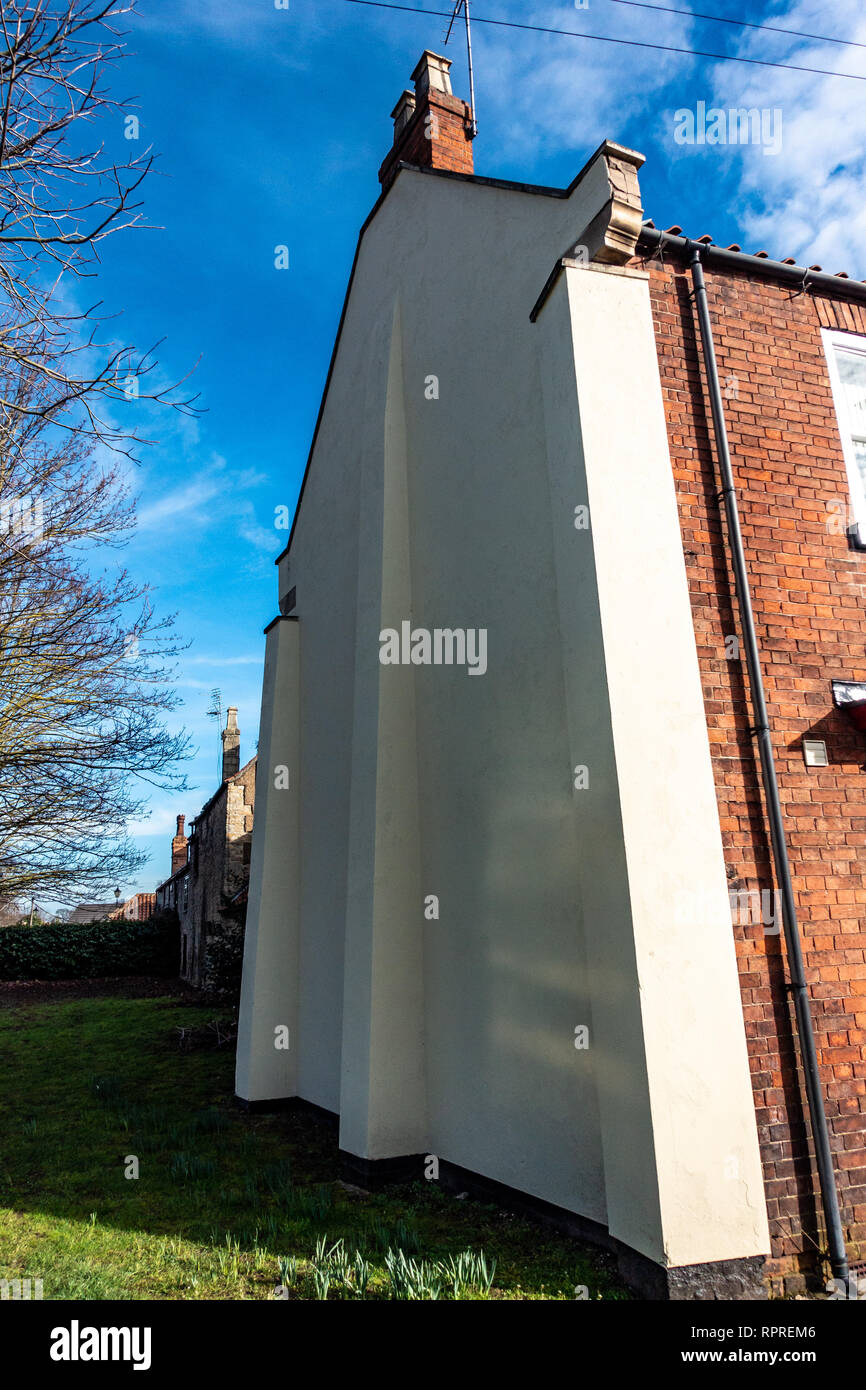 Rendered brick wall hi-res stock photography and images - Alamy