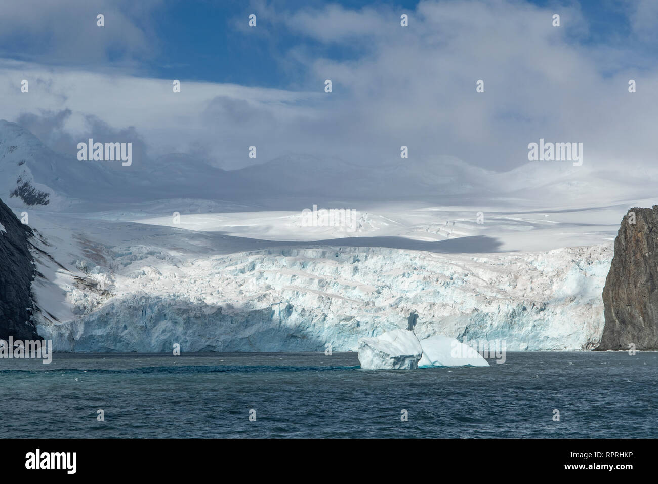 Glacier at Point Wild, Elephant Island Stock Photo - Alamy